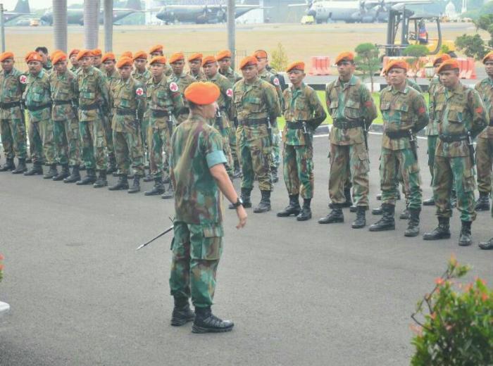100 Prajurit Paskhas TNI AU Berangkat ke Lombok Berita Terkini Medan ...